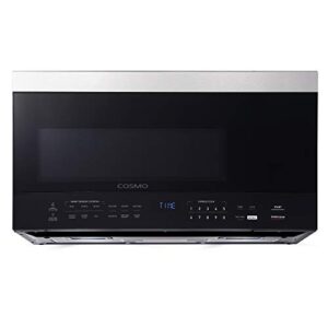 cosmo cos-3016orm1ss 30 in over the range microwave oven with 1.6 cu. ft. capacity