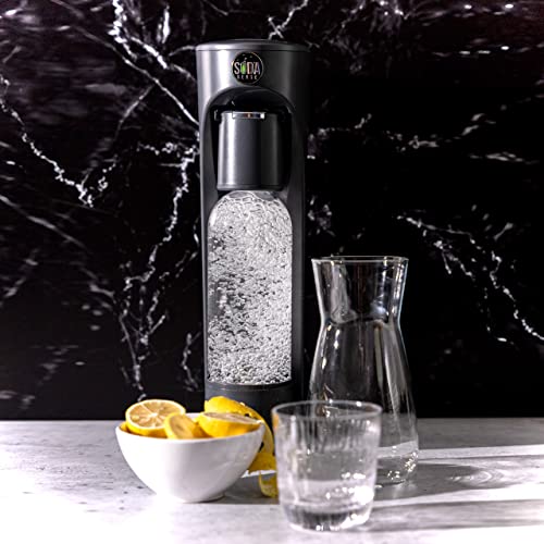 The Soda Sensei Sparkling Water Maker by Soda Sense, Carbonate Anything, Easy to Clean, Home Soda Machine, 100% Satisfaction Guarantee, Built to Last, 24-Month Warranty, Make Fizzy Water at Home