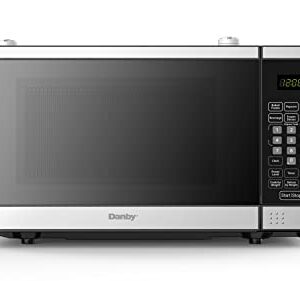 Danby DDMW007501G1 Countertop Microwave, Stainless Steel