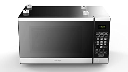 Danby DDMW007501G1 Countertop Microwave, Stainless Steel