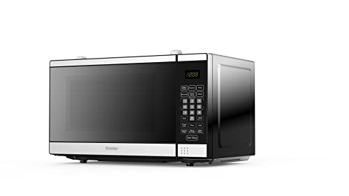 Danby DDMW007501G1 Countertop Microwave, Stainless Steel