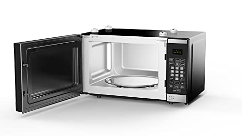 Danby DDMW007501G1 Countertop Microwave, Stainless Steel