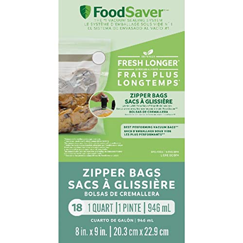 FoodSaver FreshSaver 1 qt. Plastic Vacuum Sealer Bags