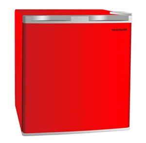 frigidaire efr115-red 1.6 cu ft compact fridge for office, dorm room, mancave or rv, red