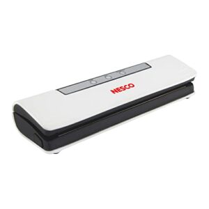 nesco vs-c1 vacuum sealer, standard, white