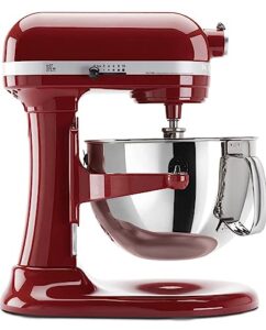 kitchen aid kp26m1xic professional 600 stand mixers, 6 quart, ice