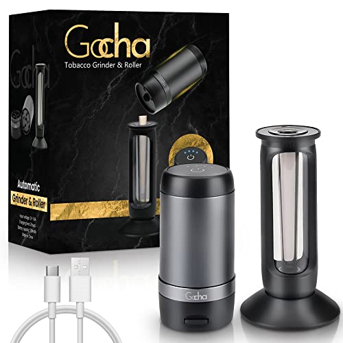 GOCHA Gadgets, Roll Filler Machine Smart Herb & Spice Grinder, Filler for Pre-Rolled Rolling Papers – Thunder Grinder Filling Machine