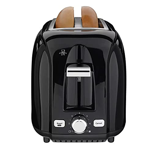 Sunbeam Black 2 Slice Toaster with Frozen Feature