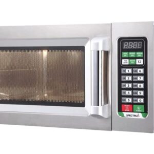 Winco EMW-1000ST Commercial-Grade Microwave Oven, 9 Cubic Feet, Silver