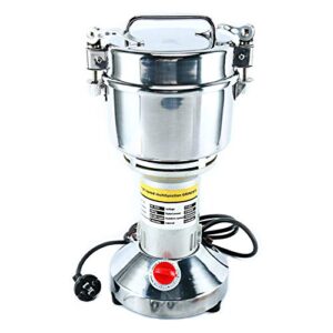 YaeTek 110V Electric 500g Grain Grinder Machine High Speed Mill 1600W Corn Herb Spice Powder Machine