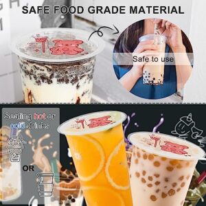 Tragaomx Cup Sealing Film Sealer Film Roll For Cup Sealing Machine For Bubble Tea Boba Cup Sealing Seal Film For 90-105mm PP Cup & Paper Cup Sealing Film