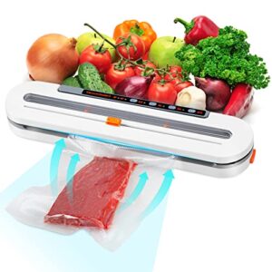 vacuum sealer|food saver vacuum sealer machine|vacuum sealer machine|automatic air sealing system for food storage dry and moist food modes|120kpa super suction