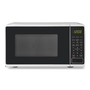 maoruiyun 0.7 cu ft capacity countertop microwave oven, white