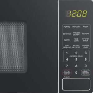 MAORUIYUN 0.7 Cu ft Capacity Countertop Microwave Oven, White