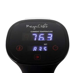 MegaChef Immersion Circulation Precision Sous-Vide Cooker With Digital Touchscreen Display