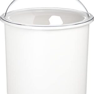 Carlisle FoodService Products Coldmaster Plastic Ice Cream Server and Lid, 3 Gallon, White