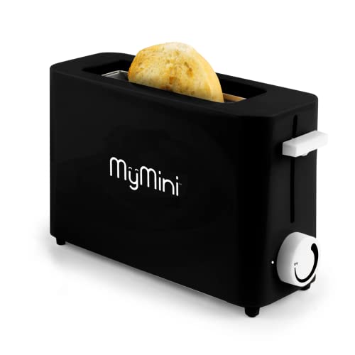 Nostalgia MyMini™ Single Slice Toaster - Extra Wide Slot - With Crumb Tray - 500 Watts