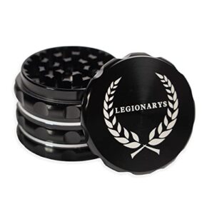 legionarys spice & herb manual grinder 2.4” – durable and easy grip herb grinder