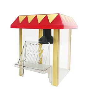 FixtureDisplays® Mini Popcorn Machine Carriage Shape Tabletop Popcorn Maker 9" L x 7" W x 15 1/2" H 15914