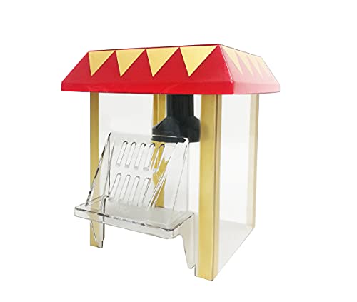 FixtureDisplays® Mini Popcorn Machine Carriage Shape Tabletop Popcorn Maker 9" L x 7" W x 15 1/2" H 15914