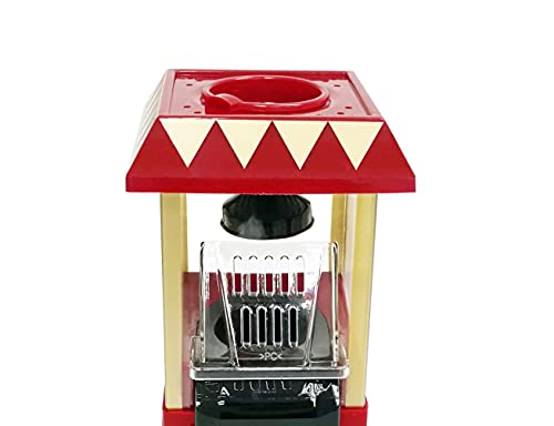 FixtureDisplays® Mini Popcorn Machine Carriage Shape Tabletop Popcorn Maker 9" L x 7" W x 15 1/2" H 15914