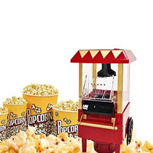 FixtureDisplays® Mini Popcorn Machine Carriage Shape Tabletop Popcorn Maker 9" L x 7" W x 15 1/2" H 15914