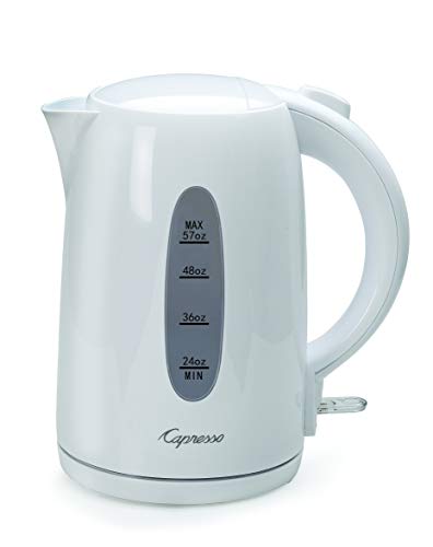 Capresso 279.02 Electric Water Kettle, 57 oz, White