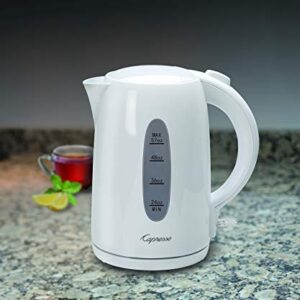 Capresso 279.02 Electric Water Kettle, 57 oz, White