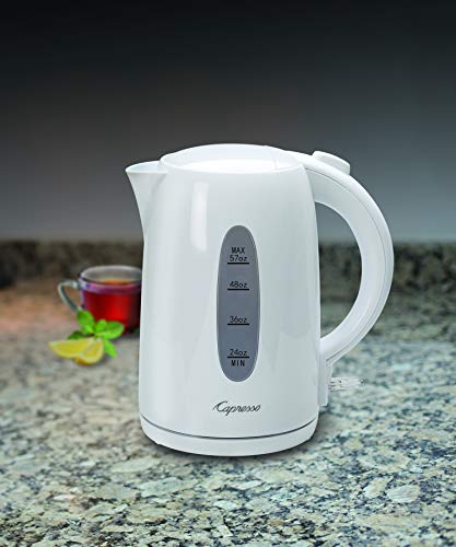 Capresso 279.02 Electric Water Kettle, 57 oz, White