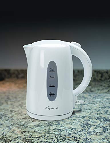 Capresso 279.02 Electric Water Kettle, 57 oz, White