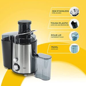 Juicer Machines, Vxdoirk 3" Wide Mouth 400W Centrifugal Juicers for Vegetable and Fruit, Juice Extractor with 3-Speed Setting, Easy to Clean, BPA Free