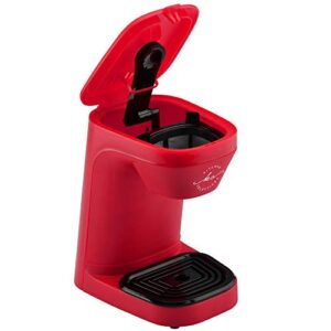 Kitchen Selectives Red 1-Cup Drip Coffee Maker (CM-123RD)