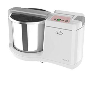 Elgi Ultra Ultra Mini T Table Top 1.25L Wet Grinder with Atta Kneader & Digital Timer, 110-volt (New Model), white