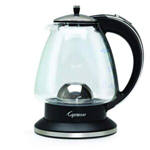 Capresso 240.03 Water Kettle, 48 oz, Polished Chrome and Black