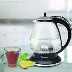 Capresso 240.03 Water Kettle, 48 oz, Polished Chrome and Black