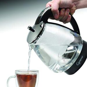 Capresso 240.03 Water Kettle, 48 oz, Polished Chrome and Black