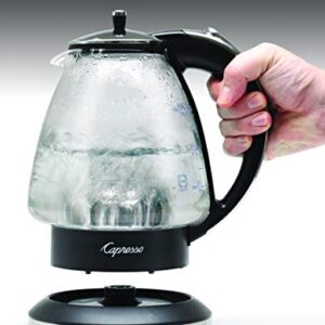 Capresso 240.03 Water Kettle, 48 oz, Polished Chrome and Black