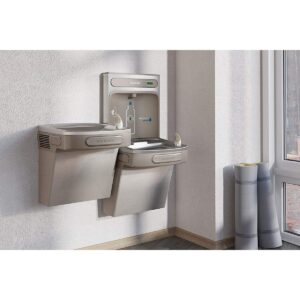 Elkay EZSTL8WSLK Bottle Filling Station, Medium, Light Gray Granite