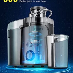 Juicer machine, 600w Juicer with Wide Chute