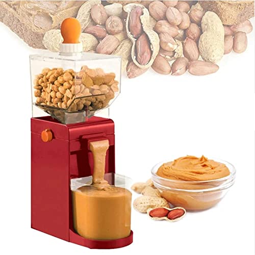 Peanut Butter Maker Nut Grinder, Small Cooking Machine, Home 110V/220V 120W Kitchen Butter Machine, Peanuts Cashews Almonds Hazelnut