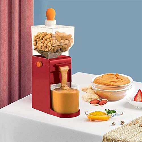 Peanut Butter Maker Nut Grinder, Small Cooking Machine, Home 110V/220V 120W Kitchen Butter Machine, Peanuts Cashews Almonds Hazelnut