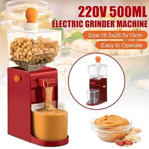 Peanut Butter Maker Nut Grinder, Small Cooking Machine, Home 110V/220V 120W Kitchen Butter Machine, Peanuts Cashews Almonds Hazelnut