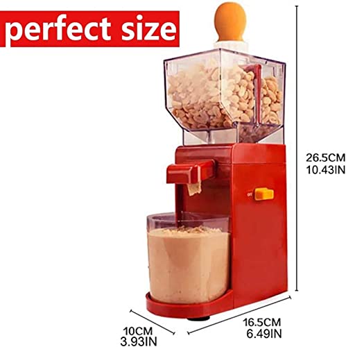 Peanut Butter Maker Nut Grinder, Small Cooking Machine, Home 110V/220V 120W Kitchen Butter Machine, Peanuts Cashews Almonds Hazelnut