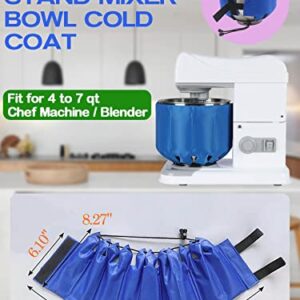 Resuable Ice Bag Ice Pack Used For Kitchen Stand Mixer Electric Stand Mixer Baking Mixer Between 4 And 7 Qt To Cool Down Food, Loose And Tight Can Be Adjusted According To The Size Of Mixer