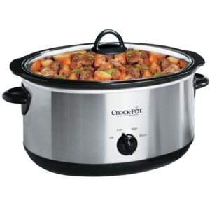 sunbeam products inc 7qt slv slow cooker