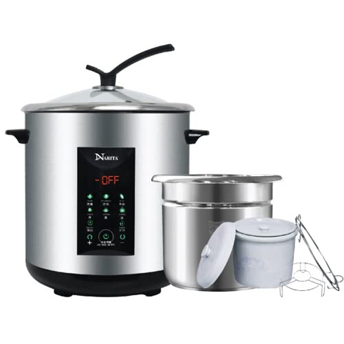 Narita NSQ700 7.5QT Stainless Steel Multi-Functional Stew Cooker