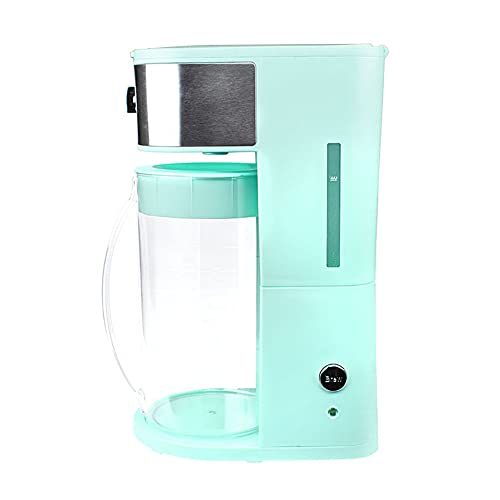 LAVO HOME Iced Tea & Iced Coffee Maker Brewer with Strength Selector, Loose Tea Filter and 64 Oz Capacity Pitcher (Blue) - Perfect For Custom Fruit Tea