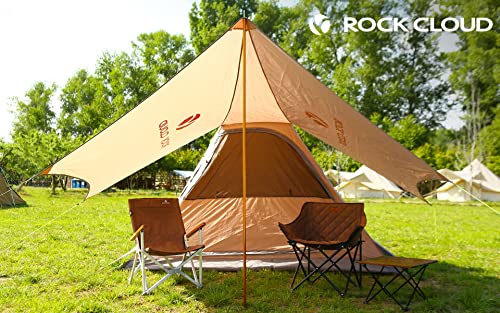 ROCK CLOUD Portable Folding Camping Chair for Camp Lawn Beach Hiking Sports Hunting