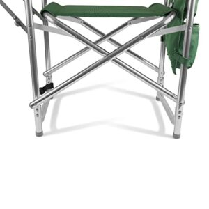 ONIVA - a Picnic Time brand - Sports Chair with Side Table, Beach Chair, Camp Chair for Adults, (Hunter Green)