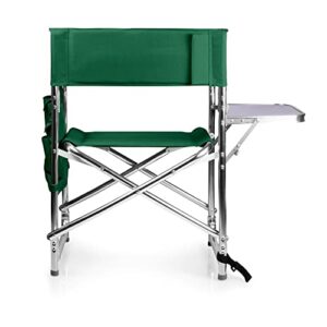 ONIVA - a Picnic Time brand - Sports Chair with Side Table, Beach Chair, Camp Chair for Adults, (Hunter Green)